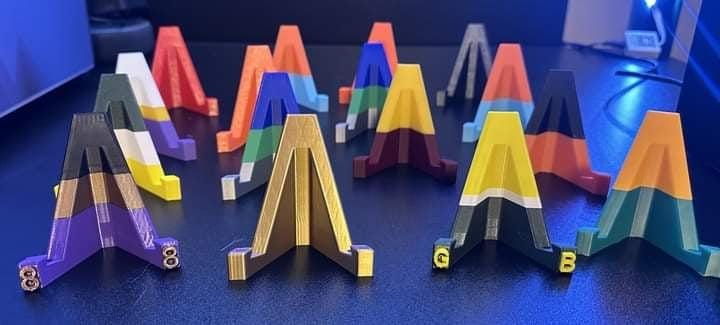 3D Printed Custom Card Stand - Etsy