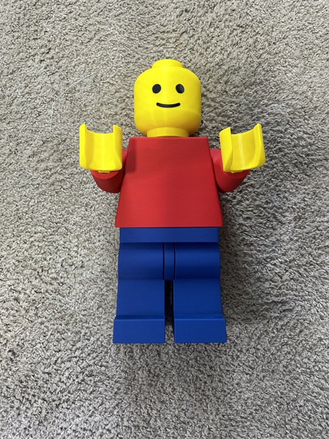 3D Printed Articulating Lego Inspired Man Multi-color - Etsy