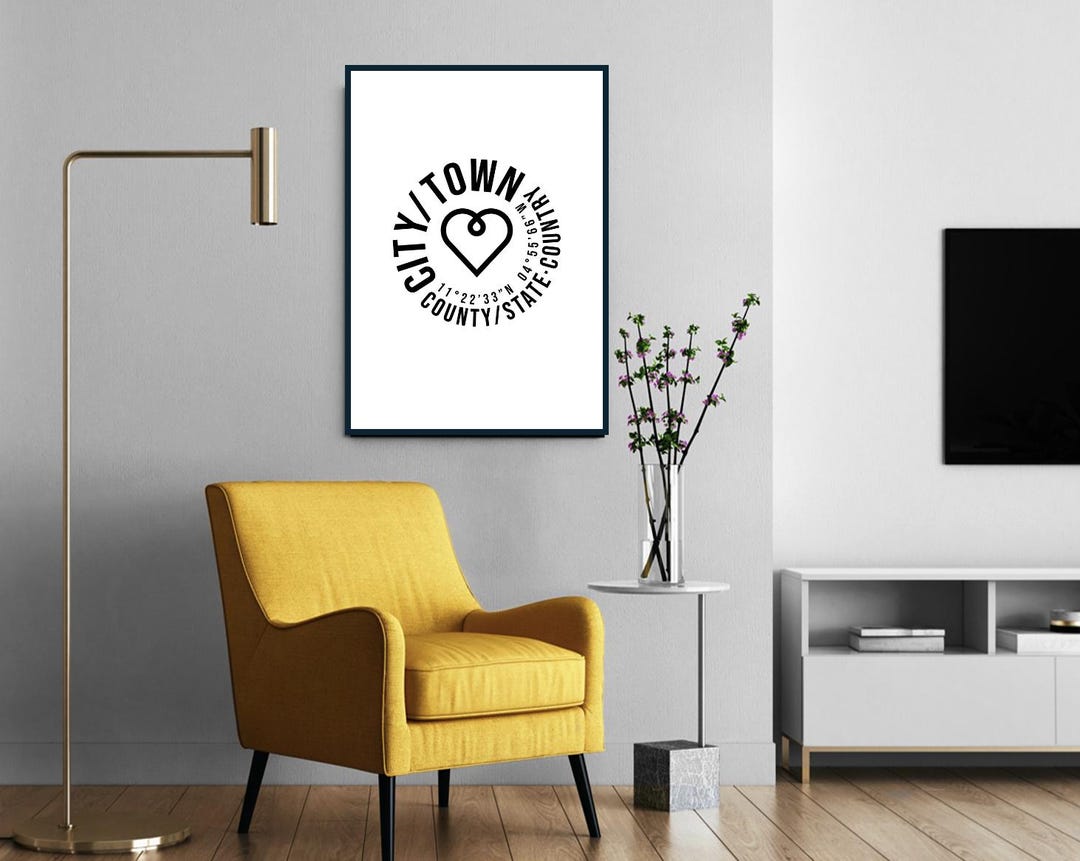 Customised Travel Poster Customised Wall Art Customised Destination ...