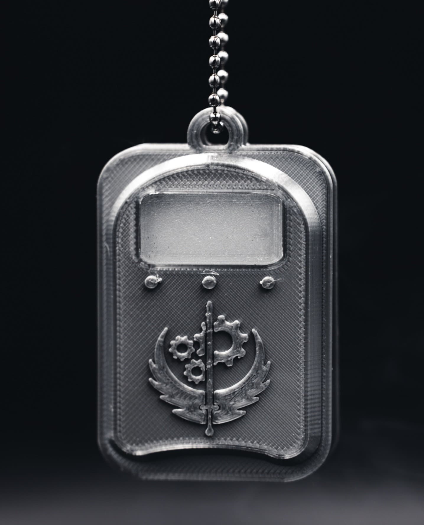 Fallout Dog Tags, Glow in the Dark Brotherhood of Steel Dog Tags. - Etsy