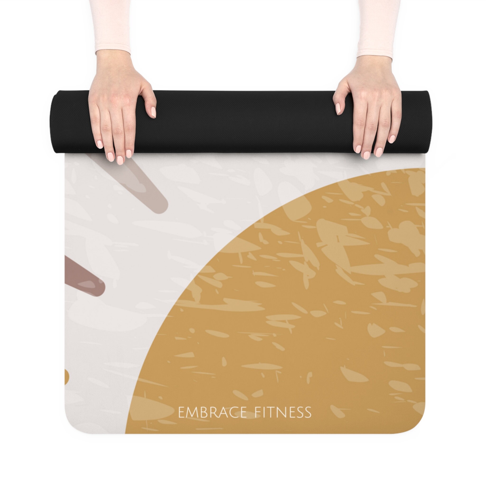 Personalized Name Yoga Mat Boho Style Yoga Mat High Quality Rubber ...