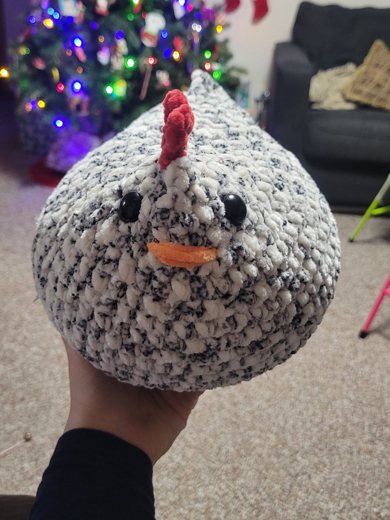 Henrietta the Chicken Crochet Hen PDF Pattern Large and in Charge ...