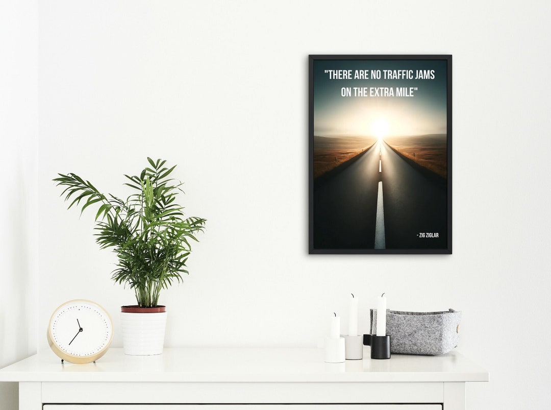 Motivational Poster Self Development Wall Art Home Decor Motivation ...