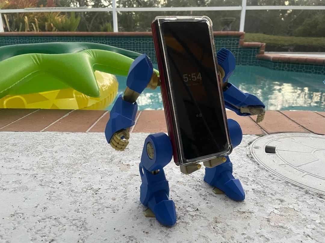 Adjustable Phone Holder – Robot Exoskeleton - Futuristic & Functional ...