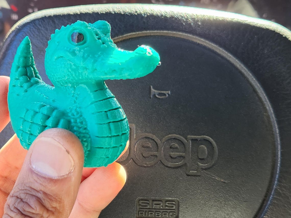 Gator Duck – 3D Printed Duck for Jeep Lovers & Duck Collectors - Etsy