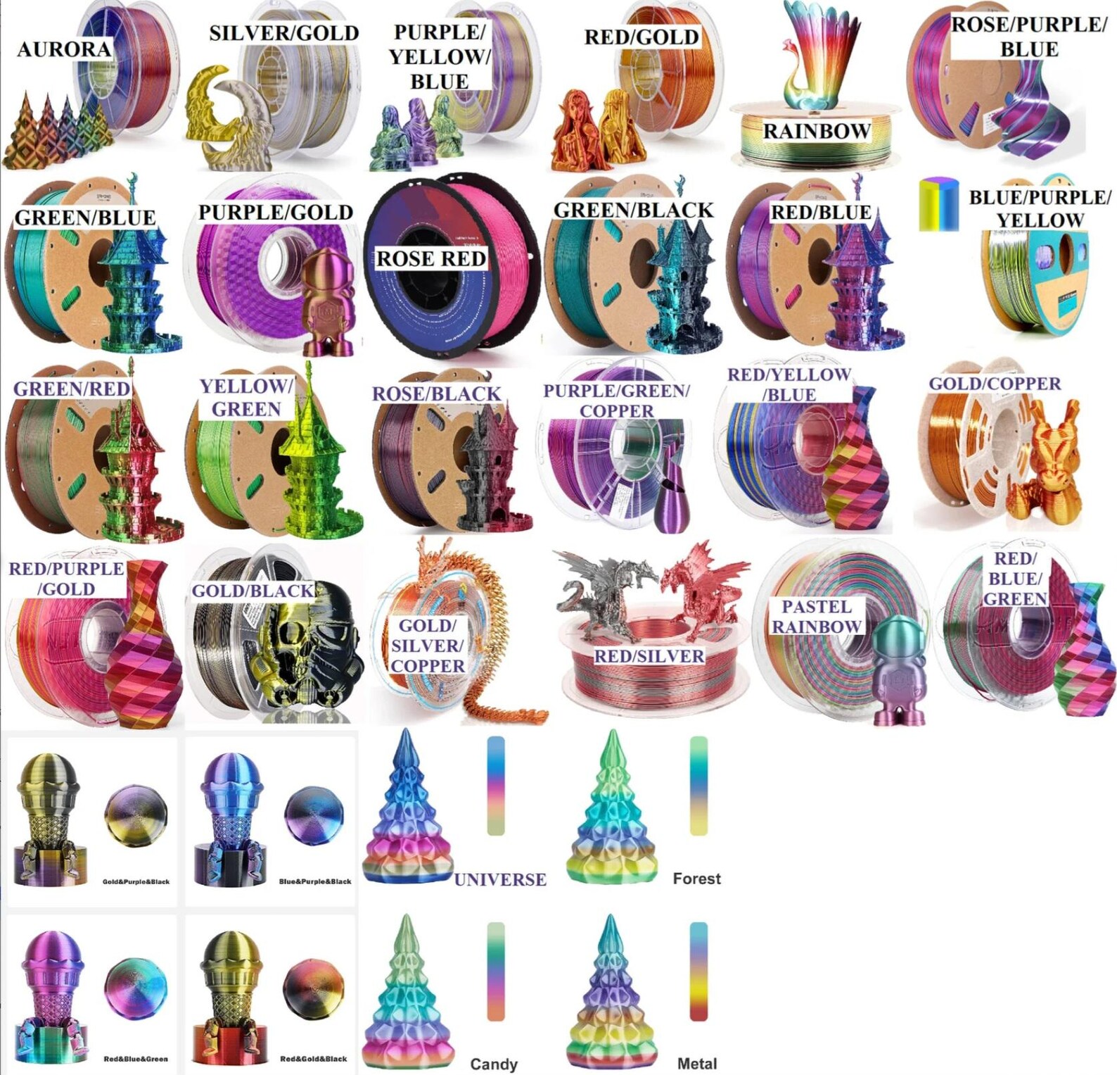 3D Printed Fidget Vine and Leaf Set With Pen/pencil Holder Desk Toy ...