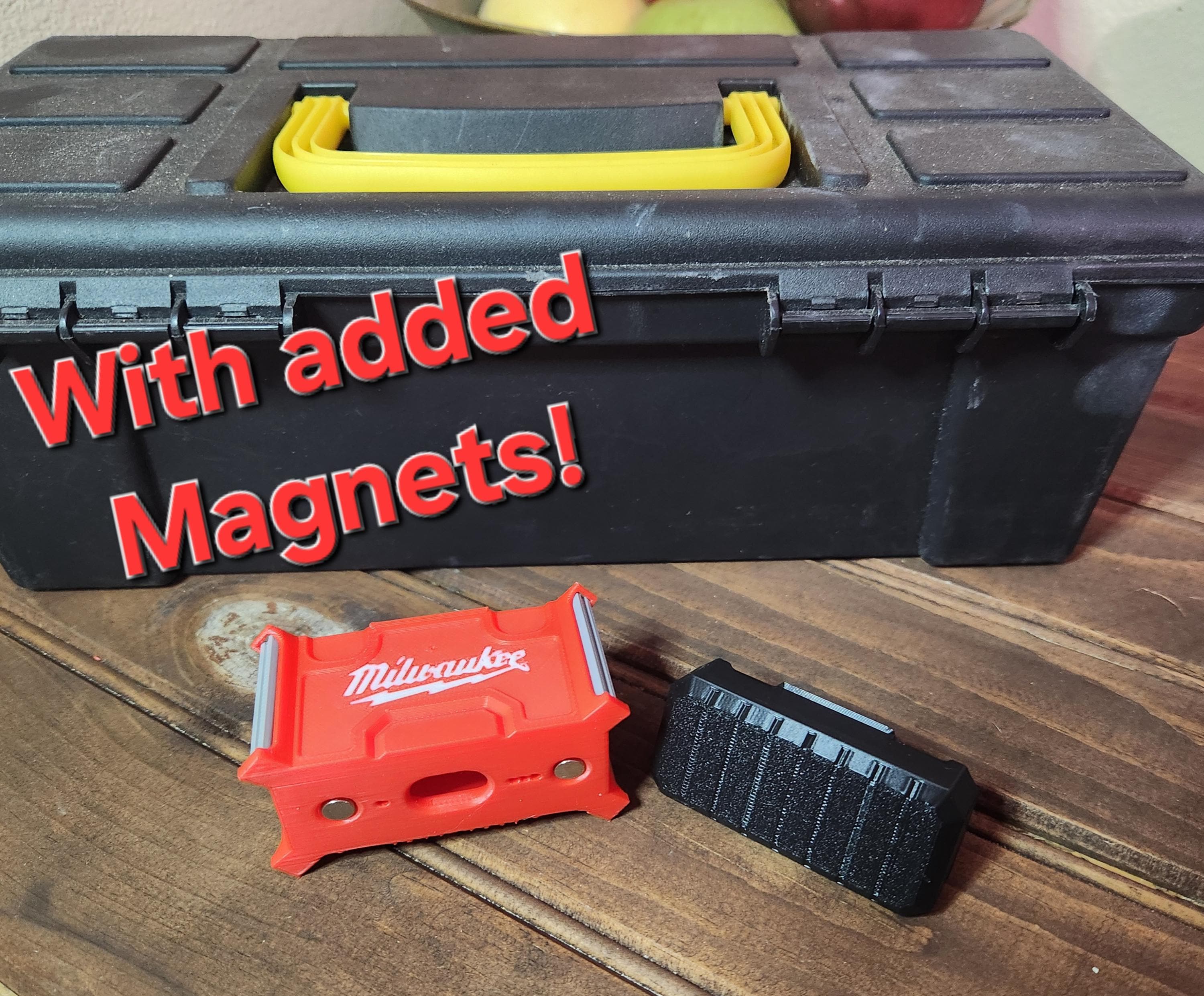 Milwaukee Packout Inspired Apple AirPod Pro 1/2 Case | Magnetic Bottom ...