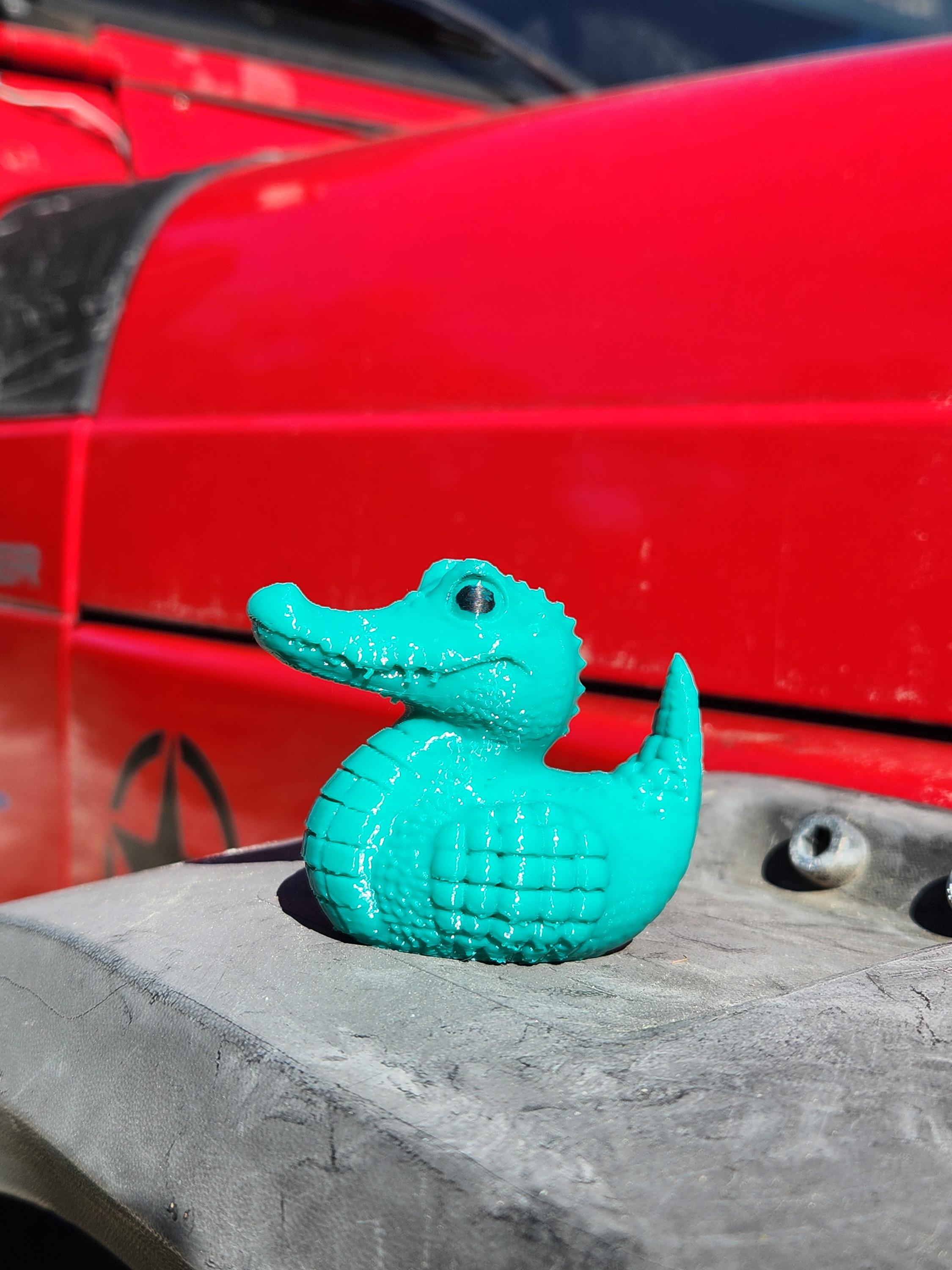 Gator Duck – 3D Printed Duck for Jeep Lovers & Duck Collectors - Etsy