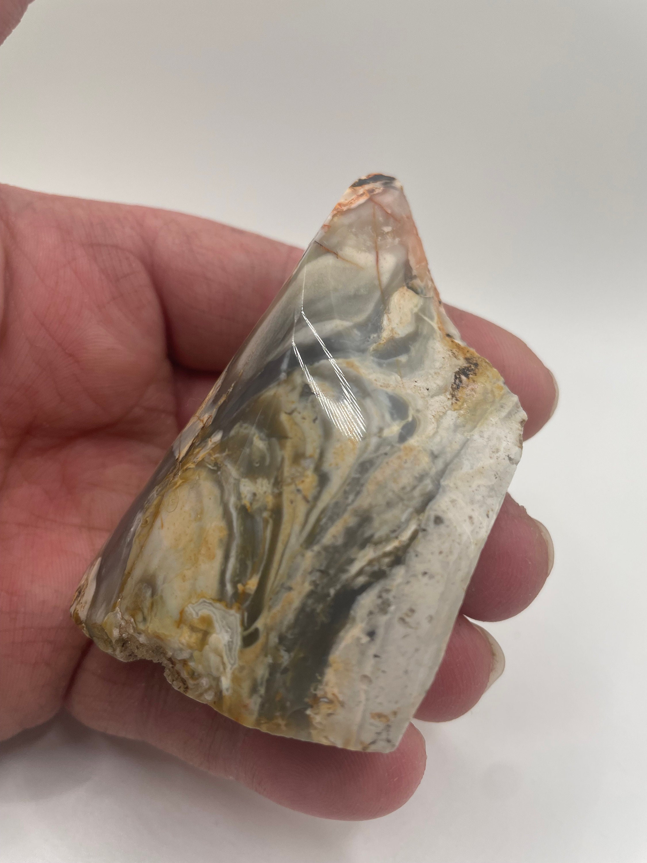Semi Polished Mozarkite Stone Missouri Flint - Etsy