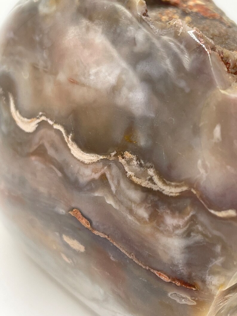 Ohio Rainbow Flint Botryoidal Top Polished Display Specimen With ...