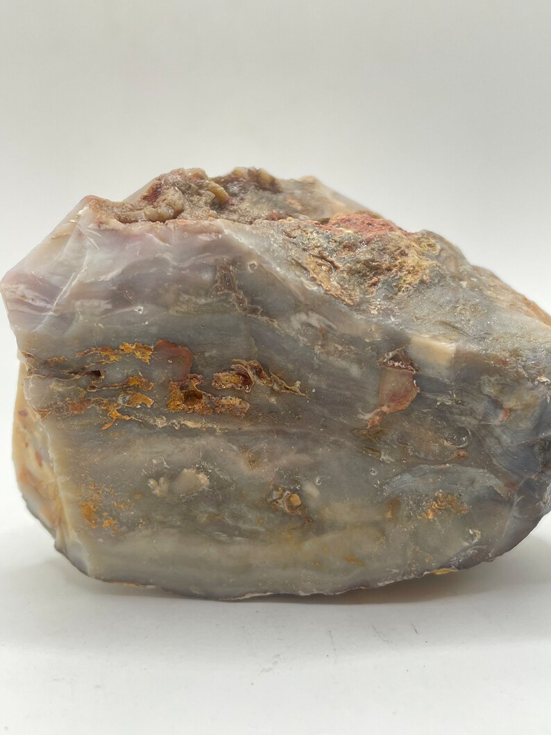 Ohio Rainbow Flint Botryoidal Top Polished Display Specimen With ...