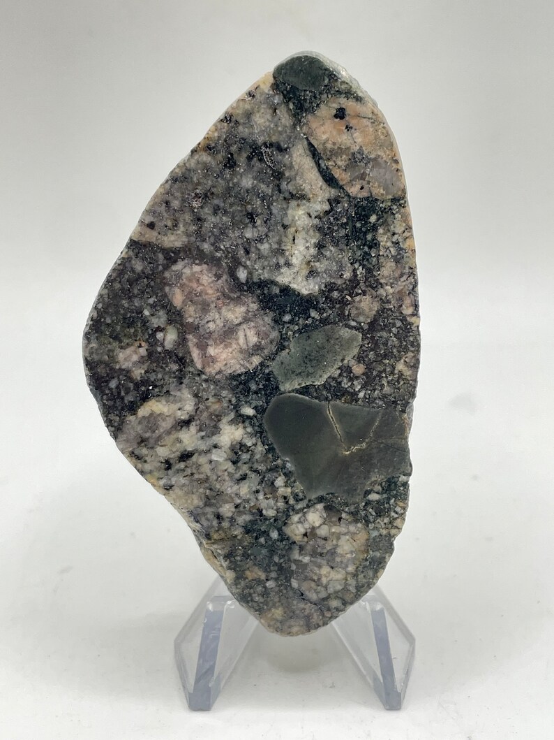 Gowganda Tilite Stone Slice - Polished Slab Specimen - Natural Edges - Etsy