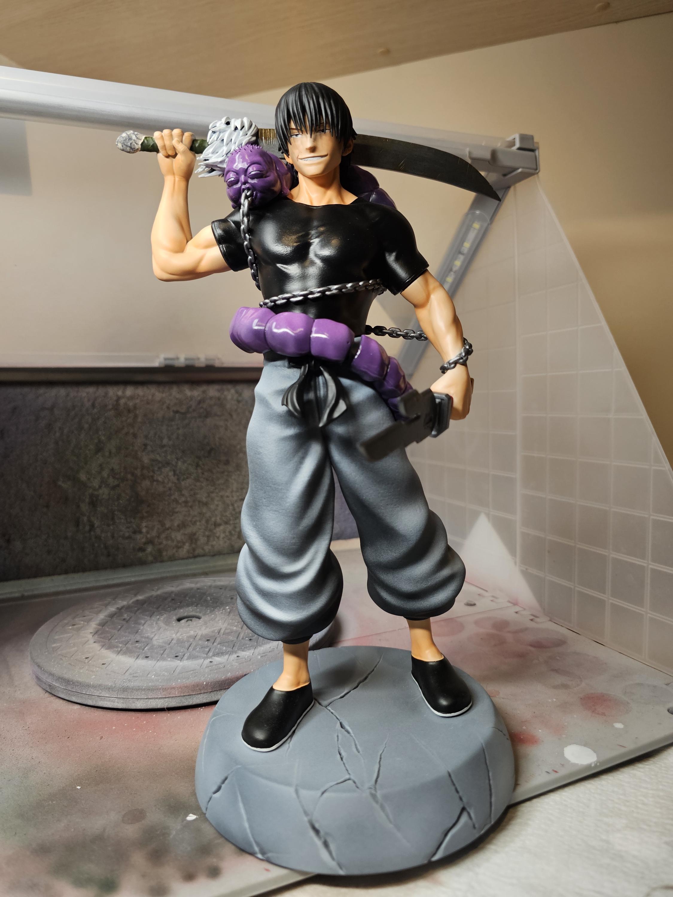 Toji Fushiguro Anime Character Figurine - Etsy