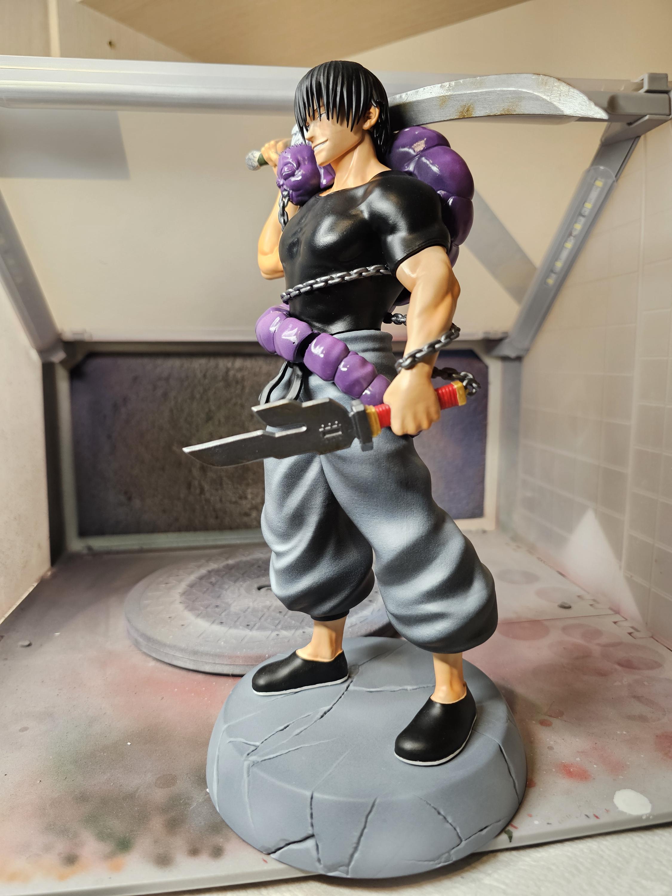 Toji Fushiguro Anime Character Figurine - Etsy