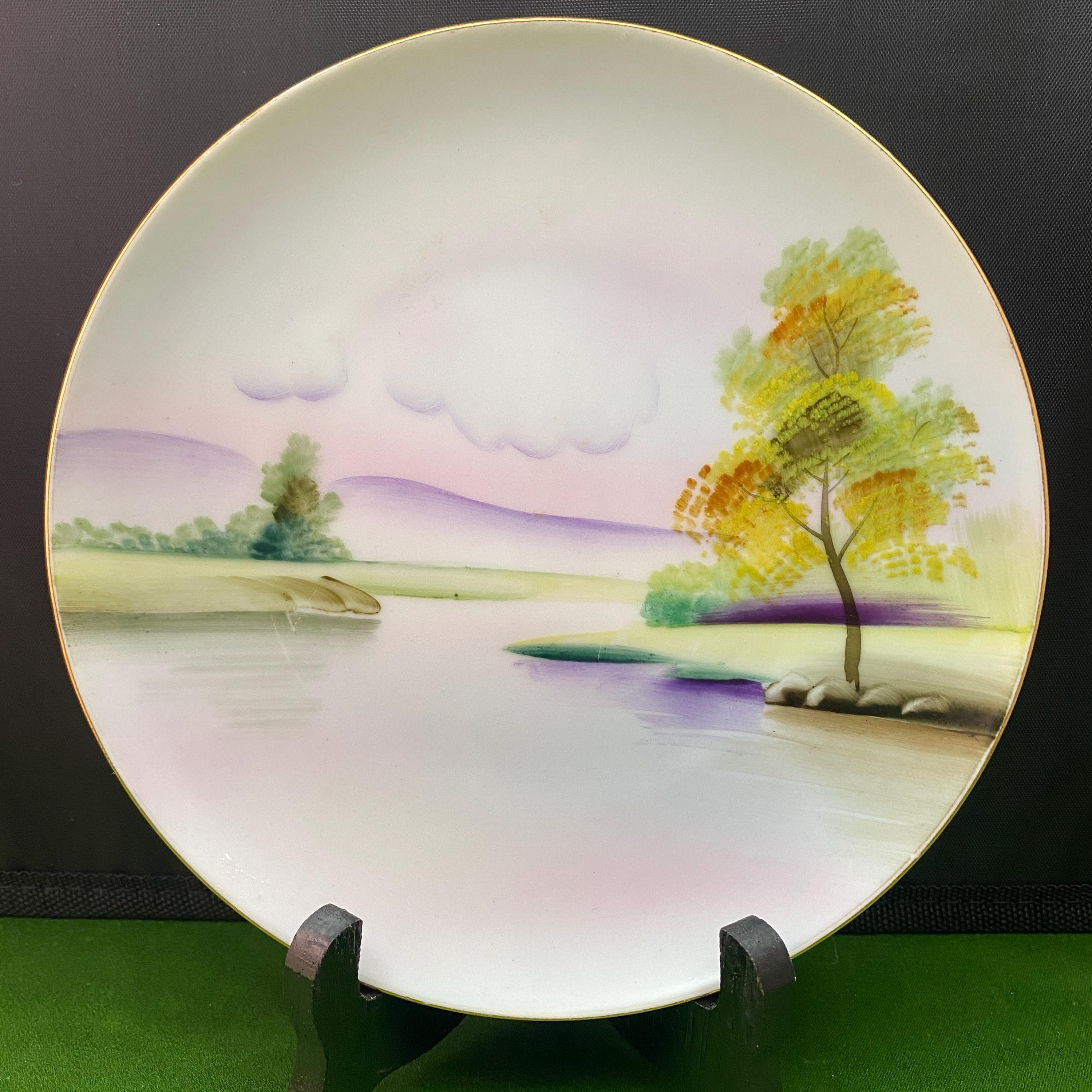 Vintage Hand Painted Decorative Plates - Etsy