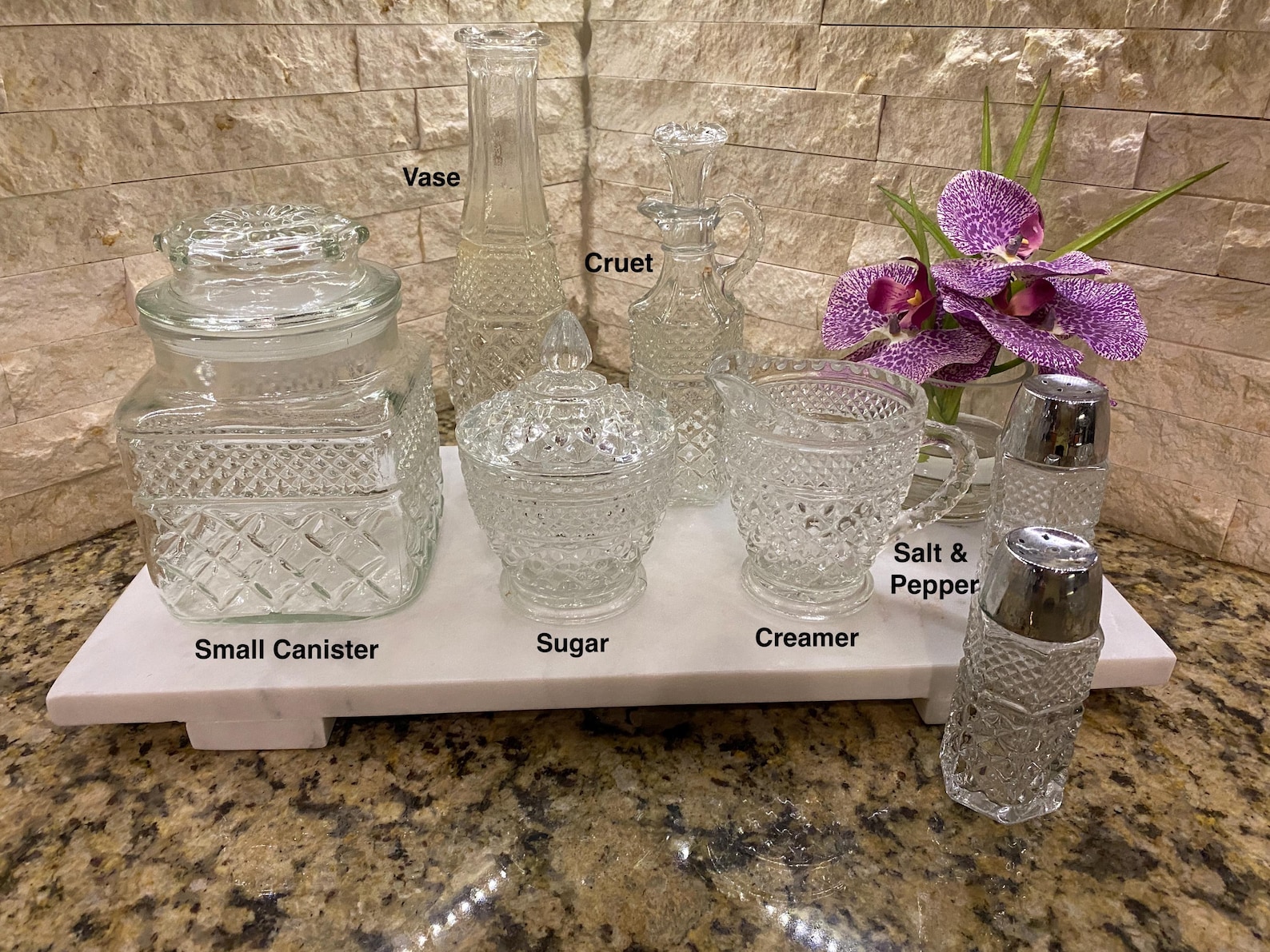 Anchor Hocking Wexford Clear Glass Items - Etsy