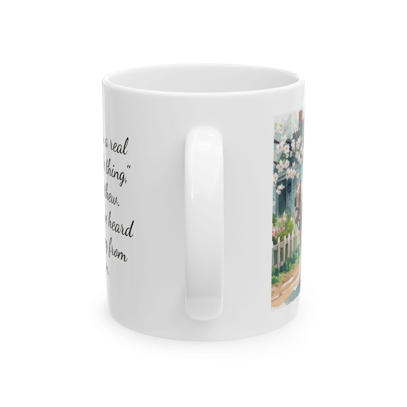 Anne of Green Gables Mug: Matthew Cuthbert Quote - Literary Gift - Etsy