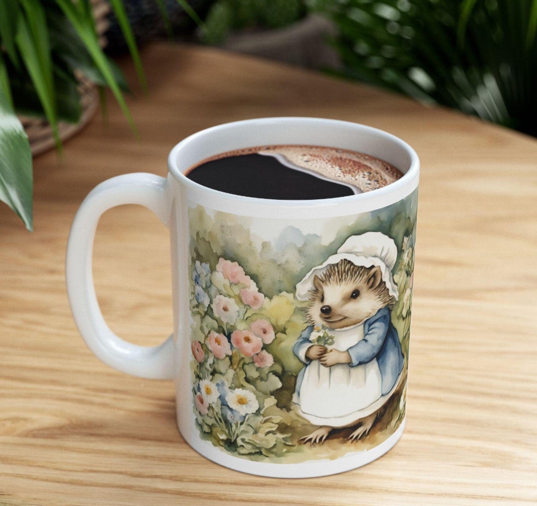 Mrs Tiggy-winkle, Peter Rabbit, Hedgehog, Beatrix Potter Inspired ...