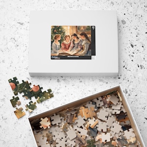 Little Women, Louisa May Alcott, Christmas, Holiday, Literary Puzzle ...