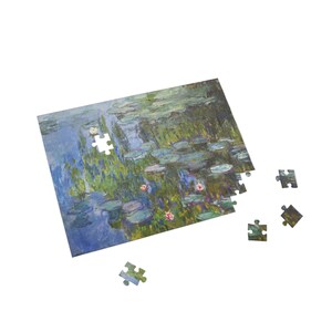 Claude Monet, Waterlily, Impressionist, Gift, Art Puzzle (96, 252, 500 ...