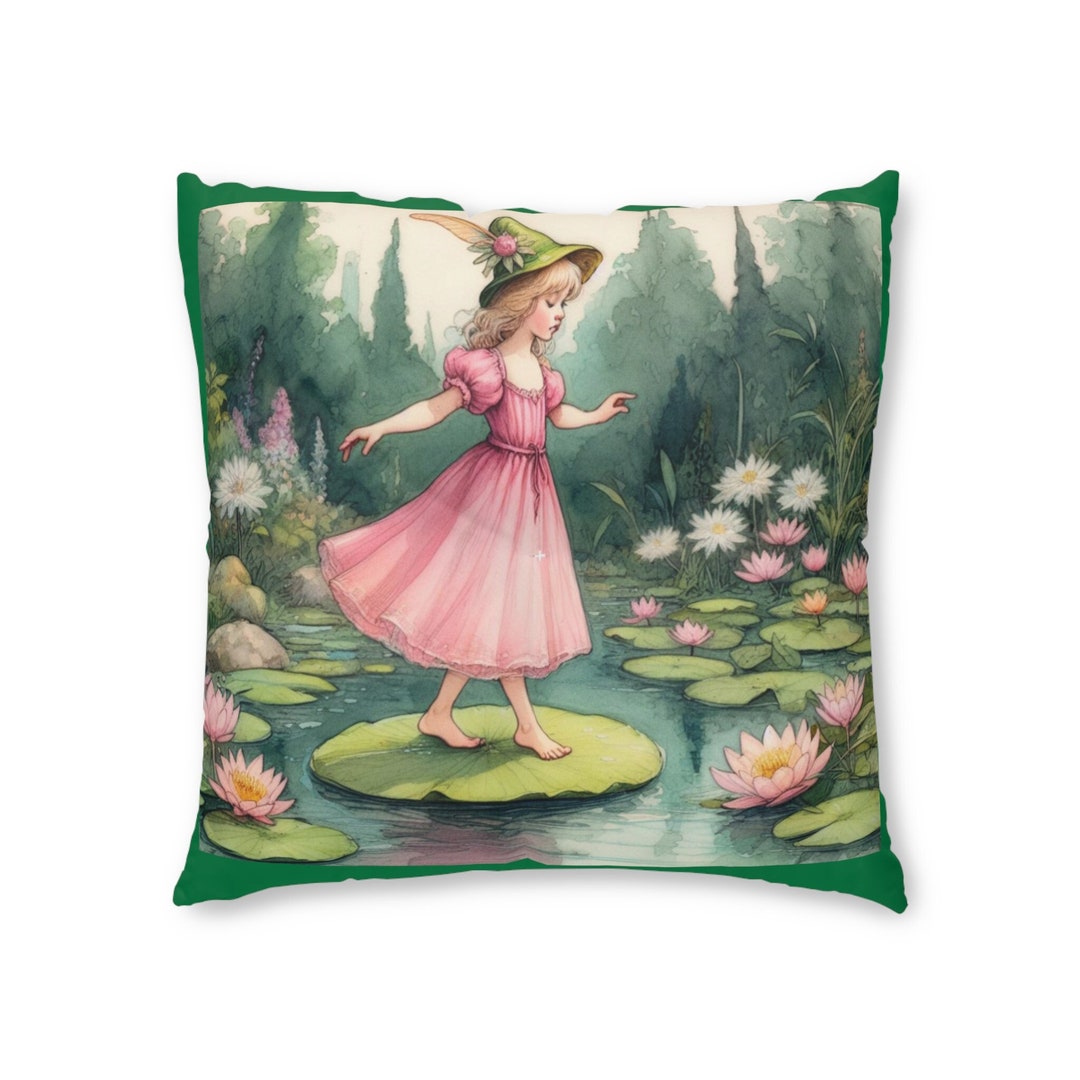 Thumbelina, Hans Christian Anderson, Fairy Tale, Tufted, Floor Pillow ...
