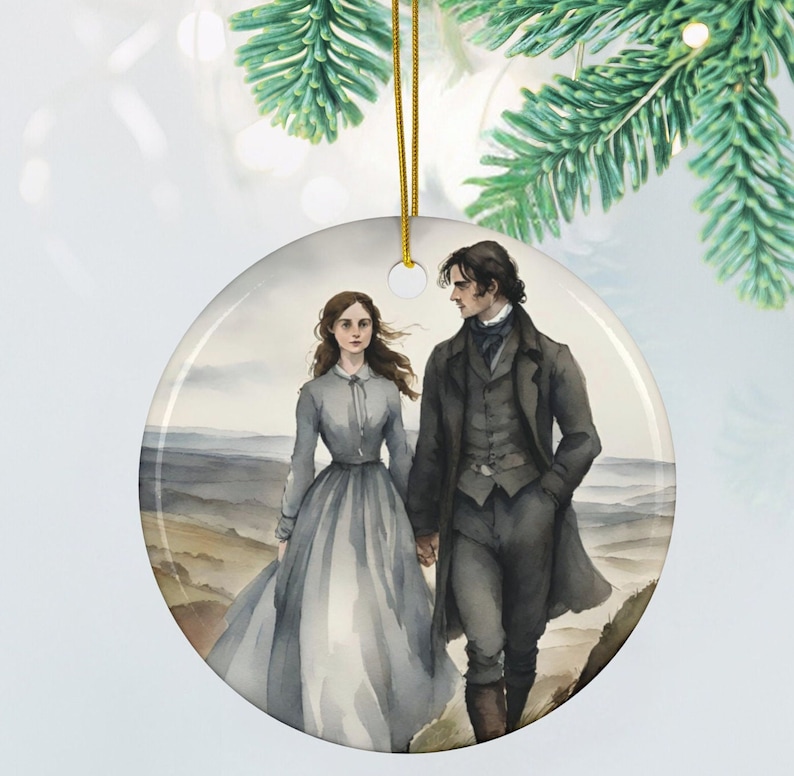 Wuthering Heights, Emily Bronte, Ceramic, Ornament, Christmas, Holiday ...
