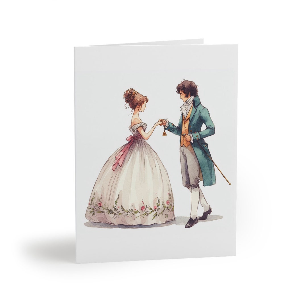 Regency, Jane Austen, Pride and Prejudice, Gift, Cards (8, 16, and 24 ...