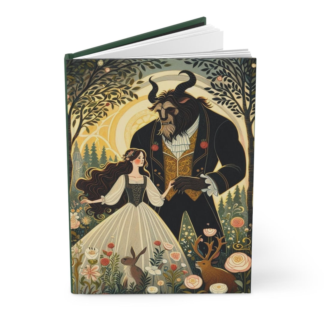 Fairy Tale Journal, Beauty and the Beast, Diary, Notebook, Stationery ...