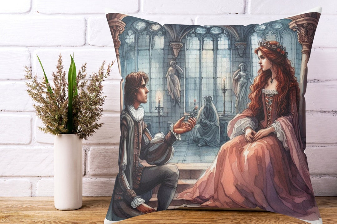 Shakespeare, Hamlet, Ophelia, Bedding, Square, Pillow, Home Decor ...