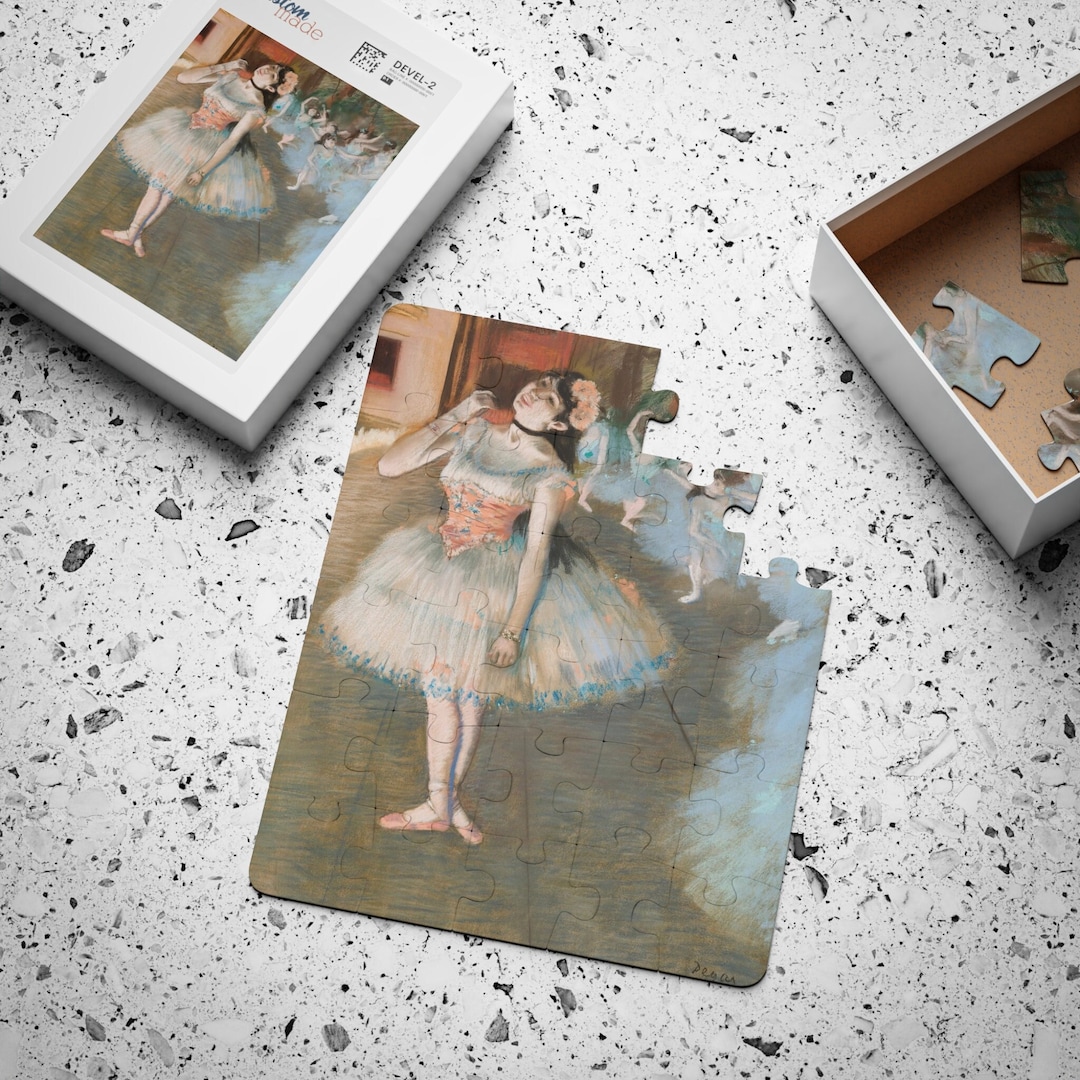 Kids, Ballet, the Star, Edward Degas, Art, Gift, Puzzle, 30-piece ...