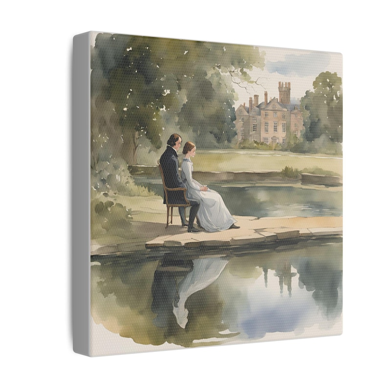 Jane Eyre, Rochester, Charlotte Bronte, Wall Art, Matte Canvas ...