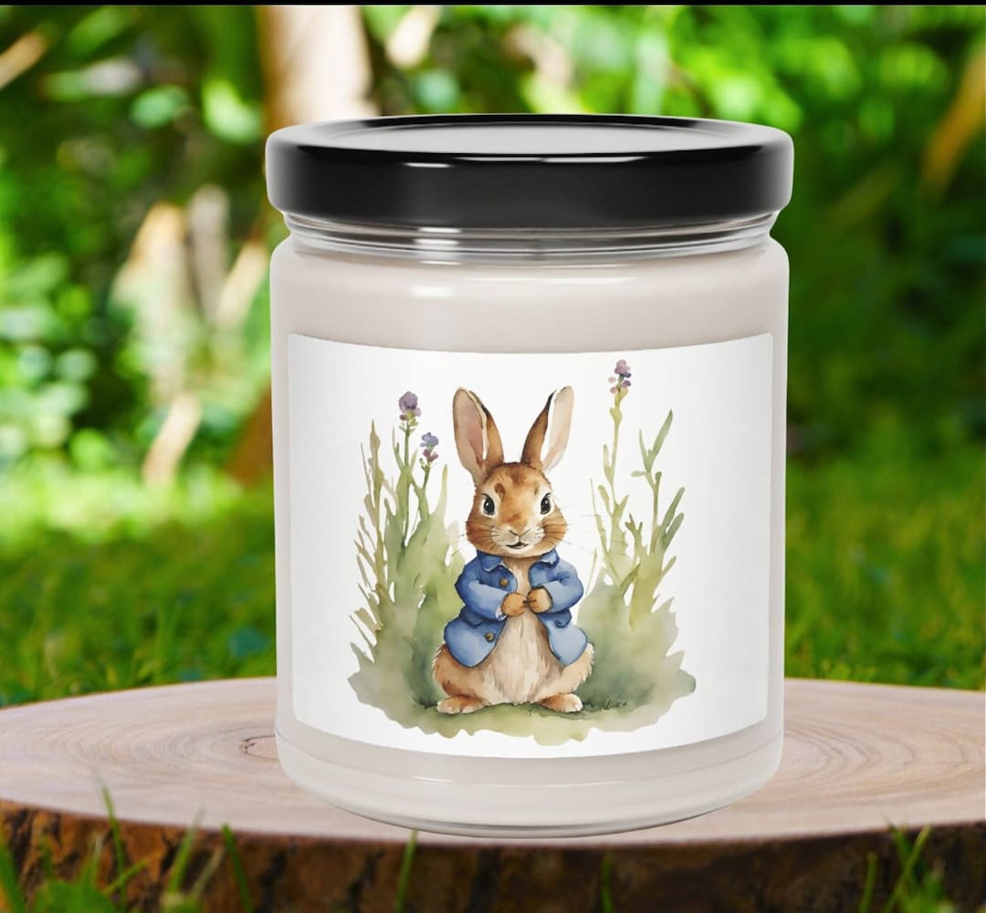 Easter, Peter Rabbit, Beatrix Potter, Gift, Scented, Soy Candle, 9oz - Etsy