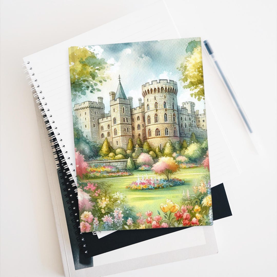 Windsor Castle Journal: Dreamy Writing, Inspirational Travel Diary - Etsy