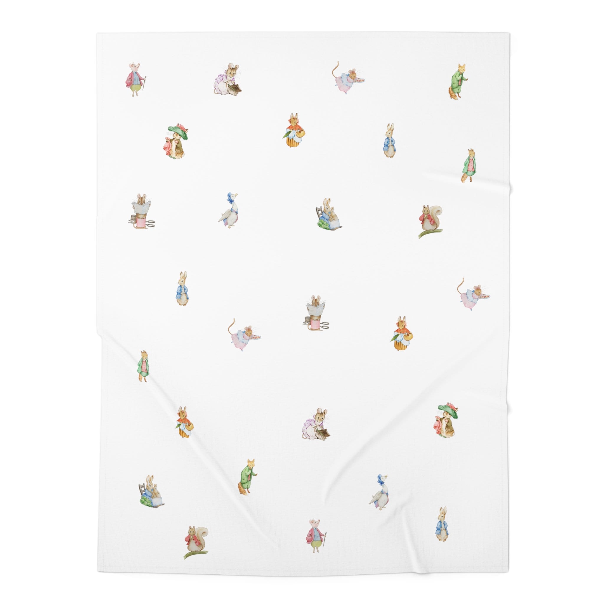 Peter Rabbit, Beatrix Potter, Characters, Baby, Swaddle Blanket - Etsy