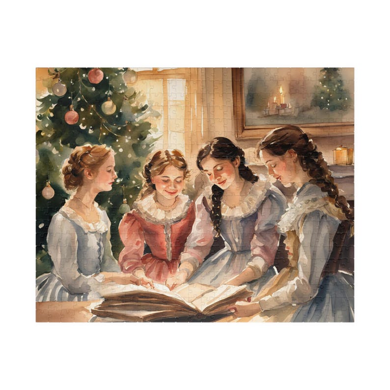 Little Women, Louisa May Alcott, Christmas, Holiday, Literary Puzzle ...