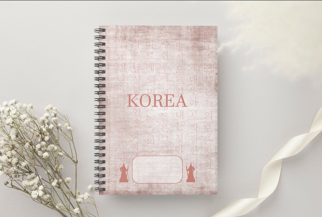 Vintage Korea Hangul Journal: Seoul Souvenir Notebook - Etsy
