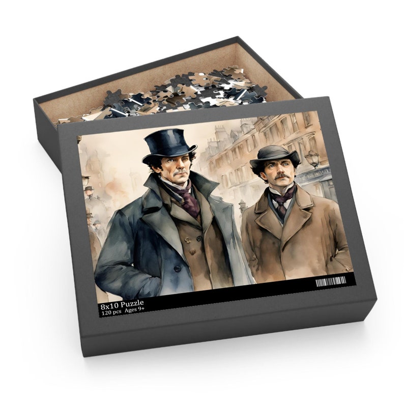 Sherlock Holmes Puzzle: Mystery Jigsaw for Adults & Families - Etsy