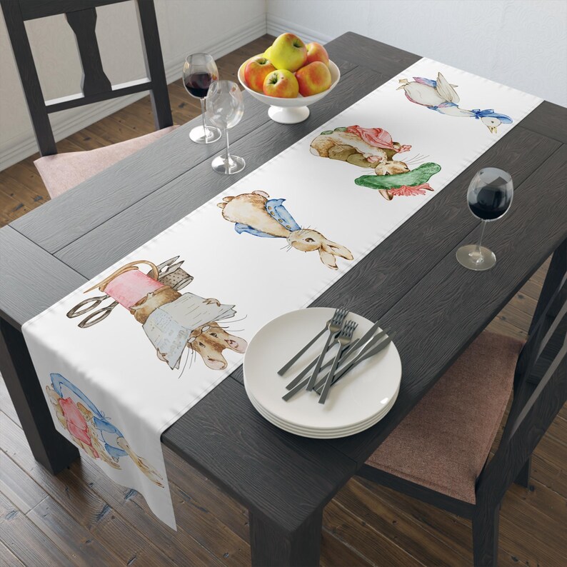 Peter Rabbit Table Runner, Beatrix Potter Easter Spring Decor - Etsy