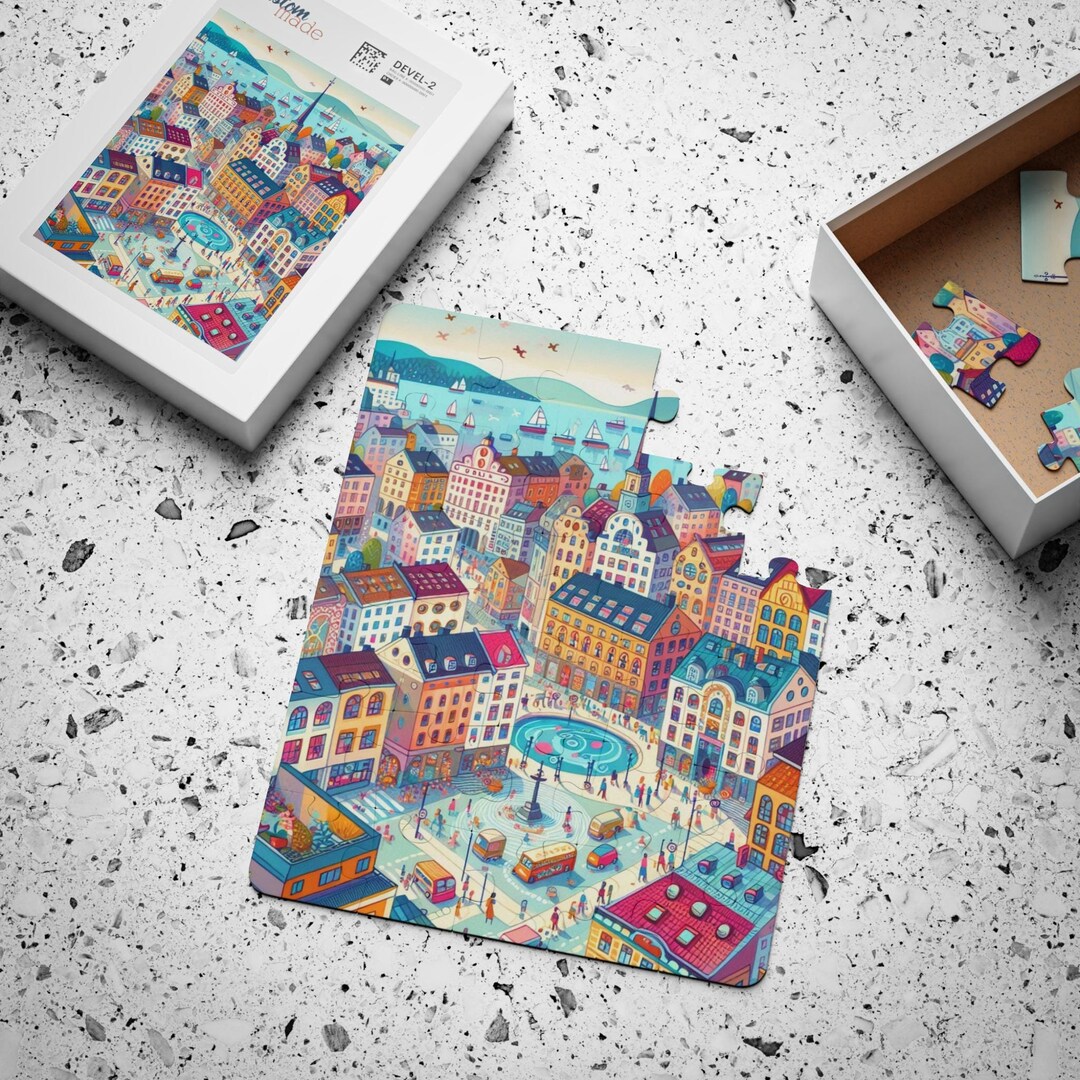 Norway Oslo, Educational Game, Classroom Geography Gift, Kids Puzzle ...