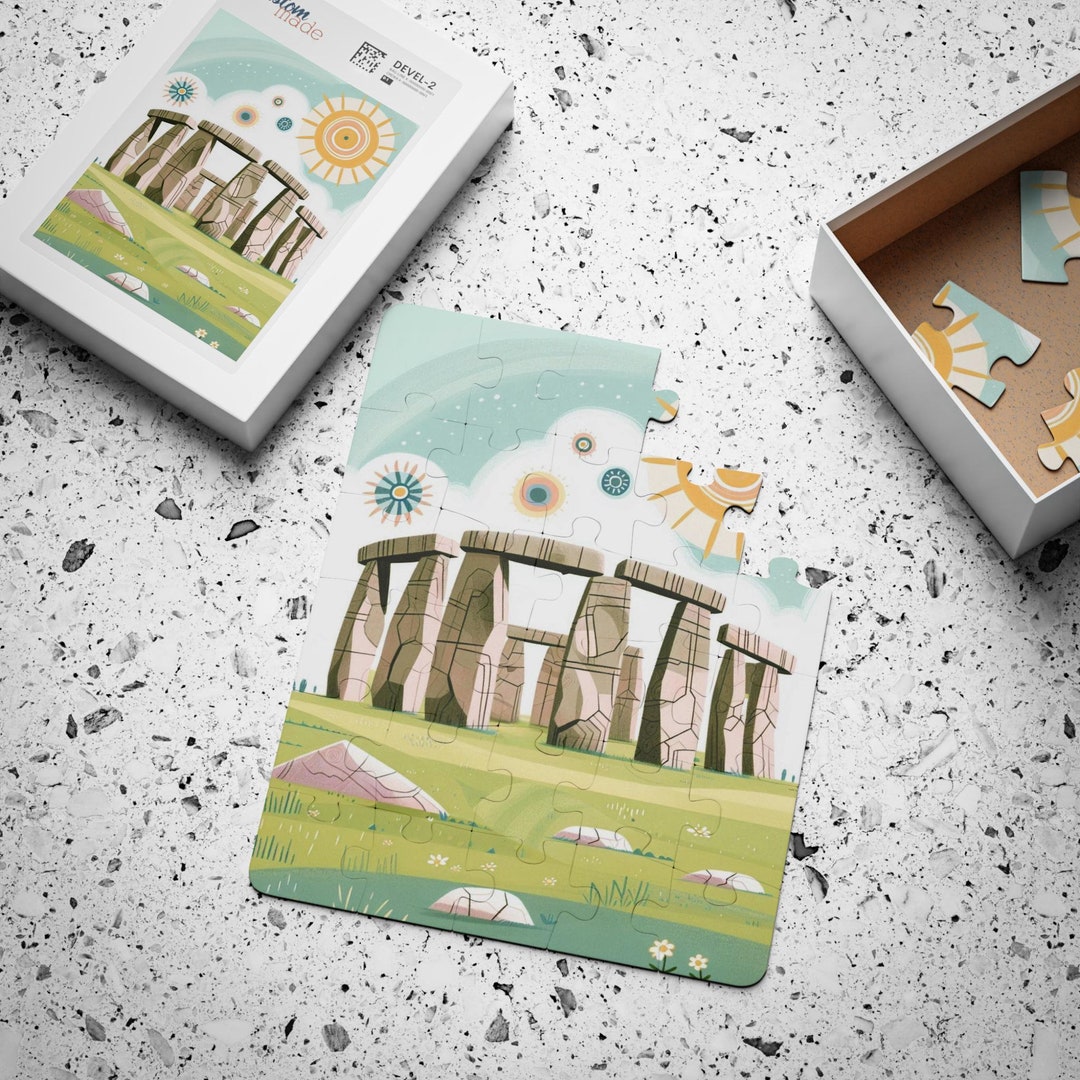 Kids Puzzle, Stonehenge Seven Wonders of the World, Educational Game ...