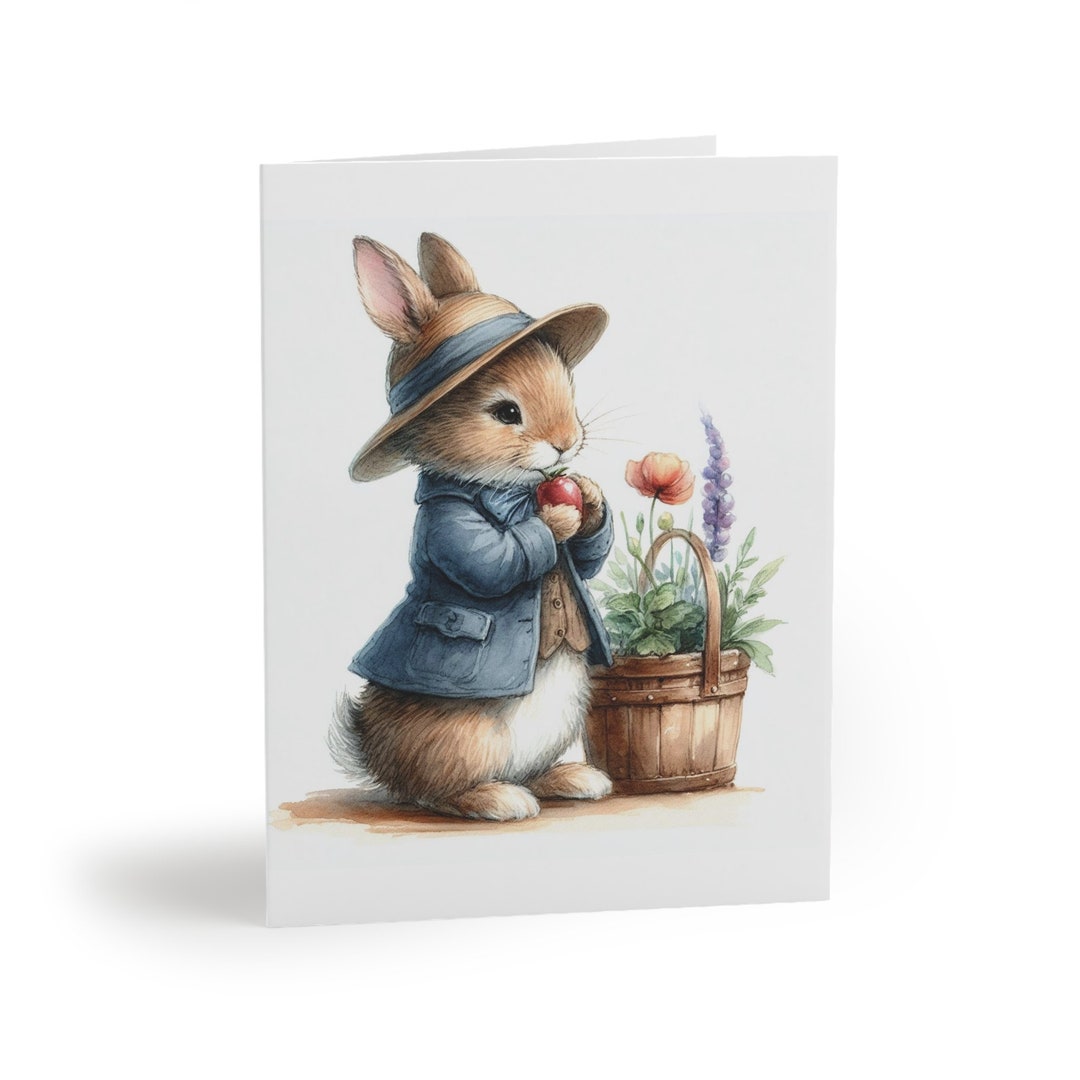 Beatrix Potter, Peter Rabbit, Easter, Spring, Greeting Cards 8, 16, and ...