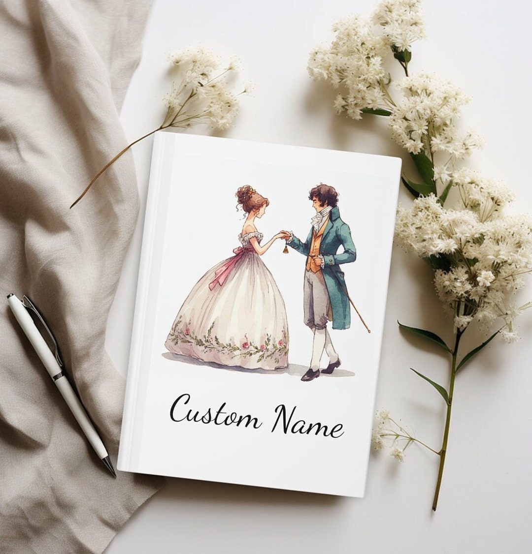 Custom, Personalized, Regency, Jane Austen, Hardcover, Journal ...