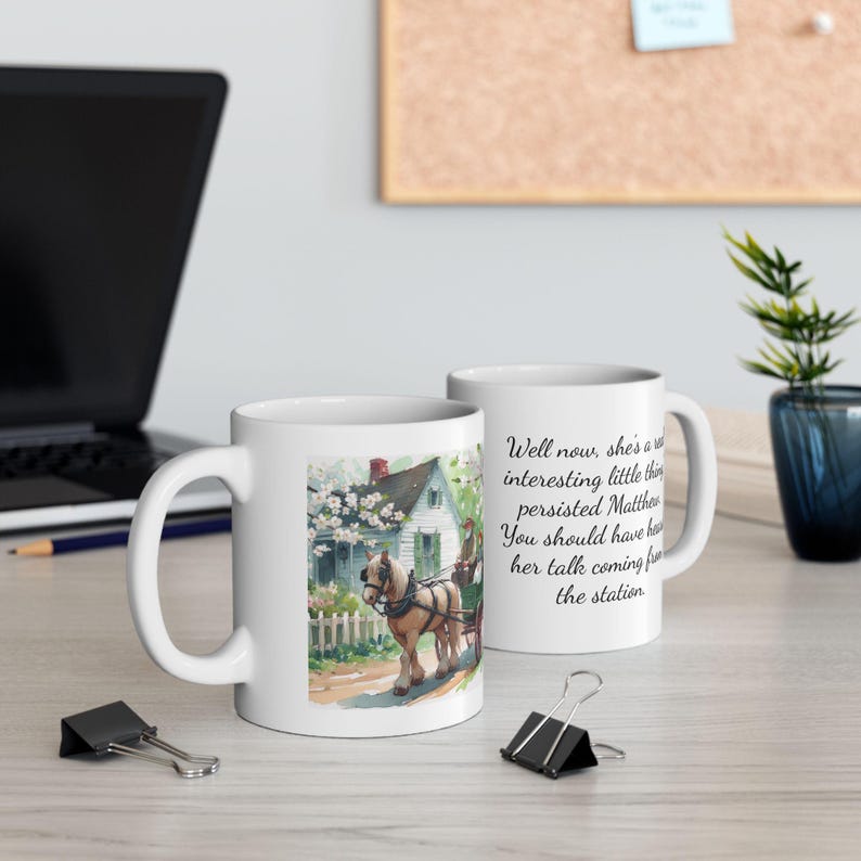 Anne of Green Gables Mug: Matthew Cuthbert Quote - Literary Gift - Etsy