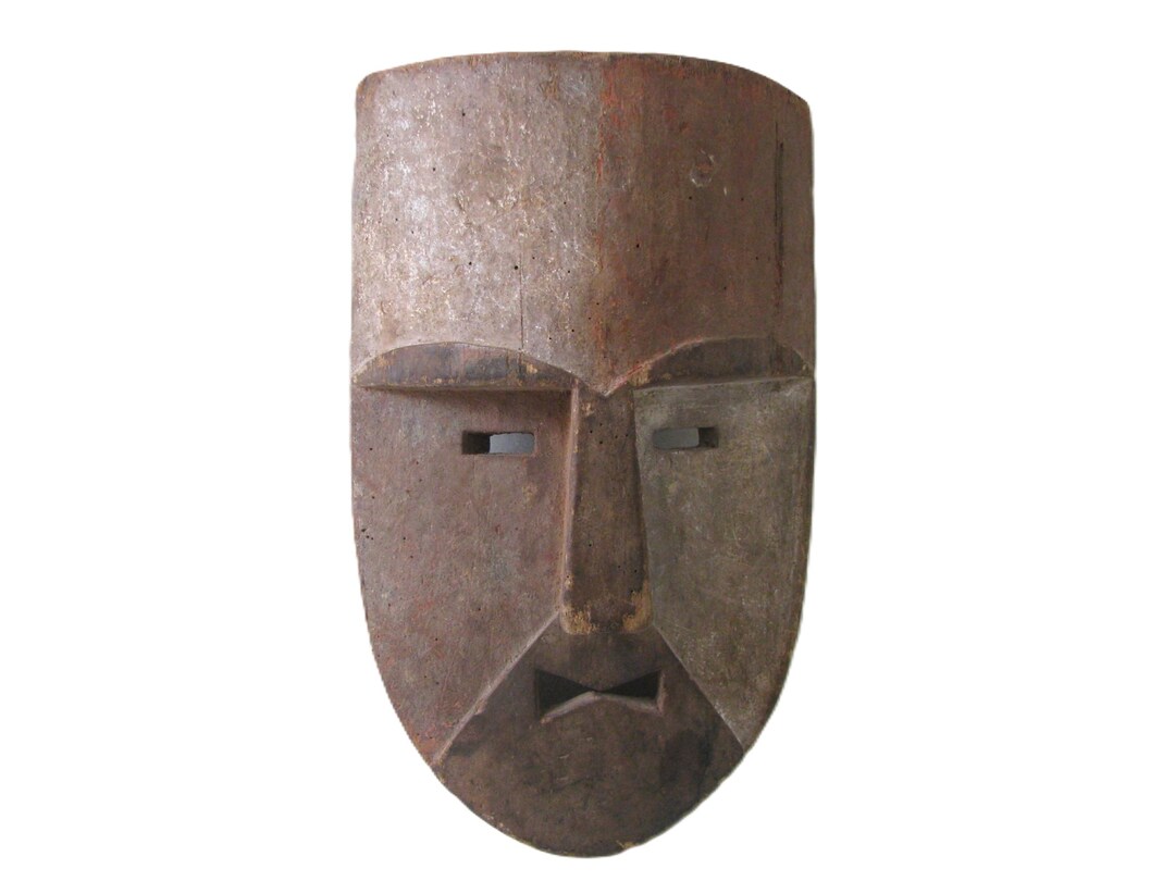 Ancient Adouma Aduma Mask Gabon H 34 Cm African Tribal Art Ethnic ...