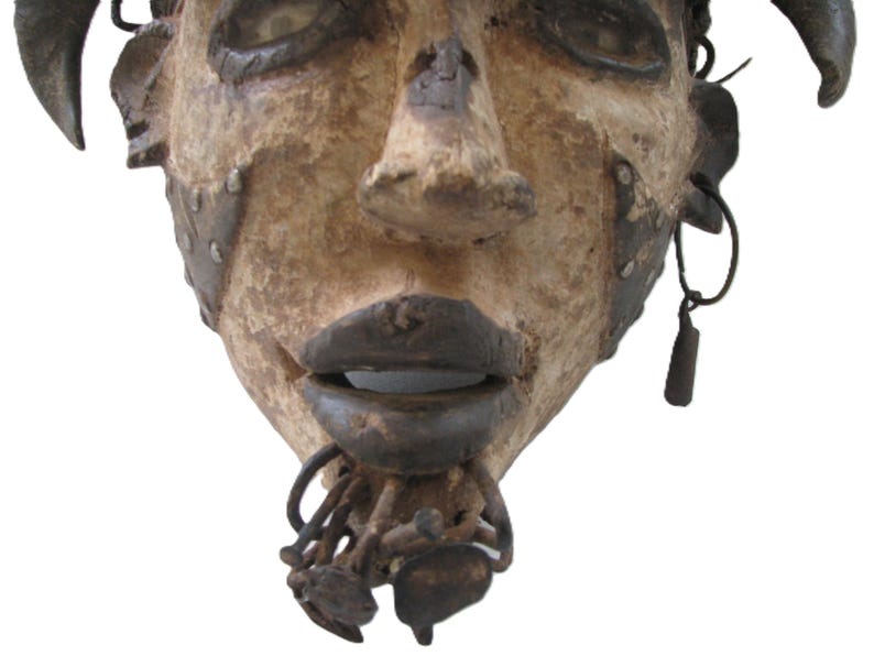 Very Old African Mask Bakongo DRC Congo - Etsy