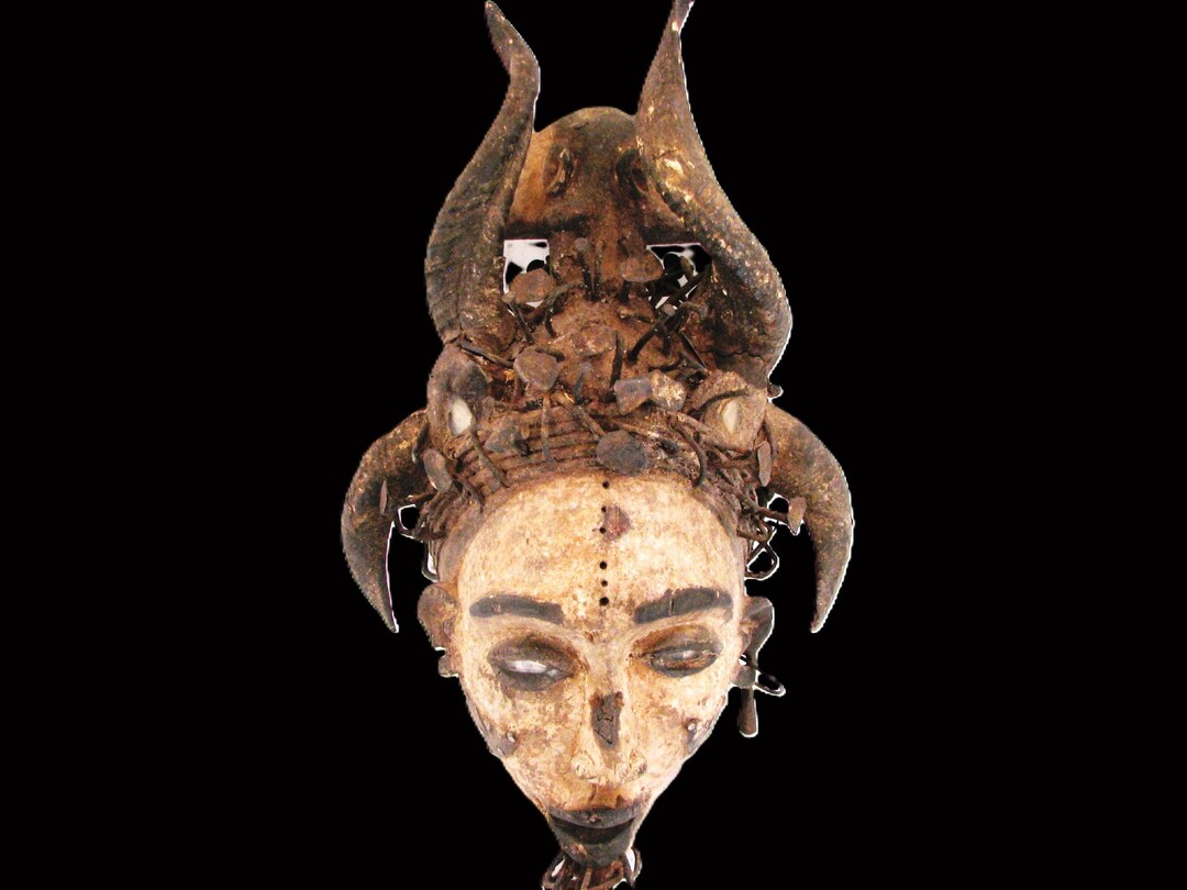 Very Old African Mask Bakongo DRC Congo International Delivery Possible ...