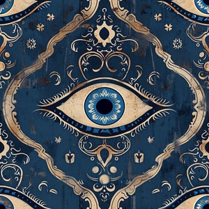 Evil Eye Wallpaper - Fantasy Wallpaper With Cosmic Protection Mythical ...