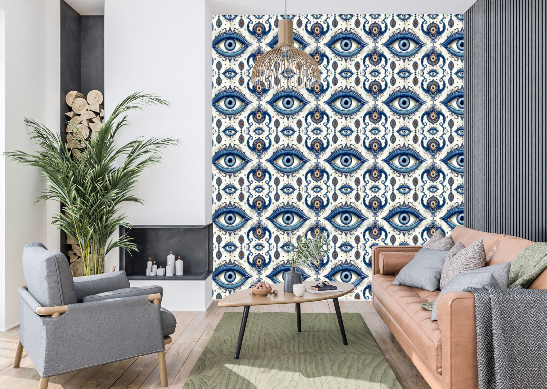 Evil Eye Wallpaper Fantasy Wallpaper With Cosmic Protection Mythical ...