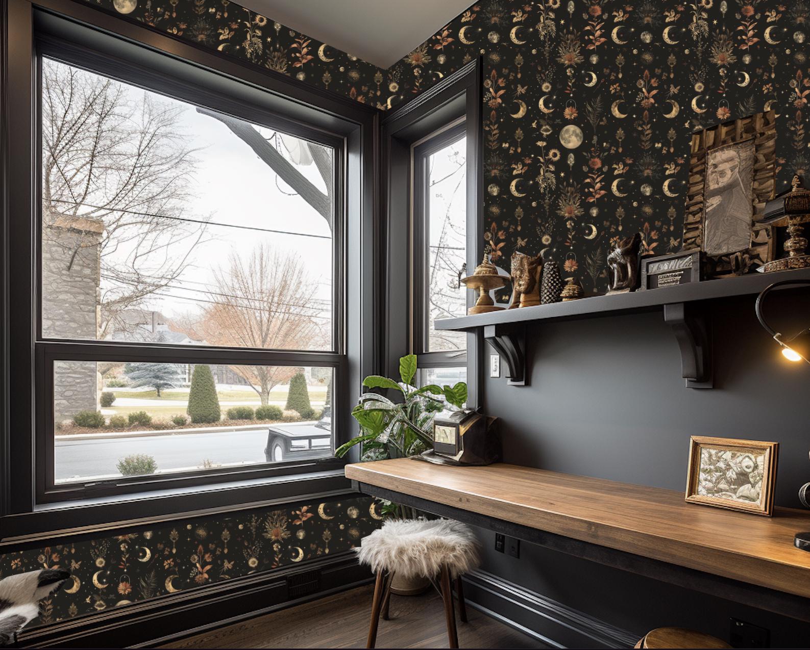 Practical Magic Witch Wallpaper Witchy Candle Potion Crystal Herb ...