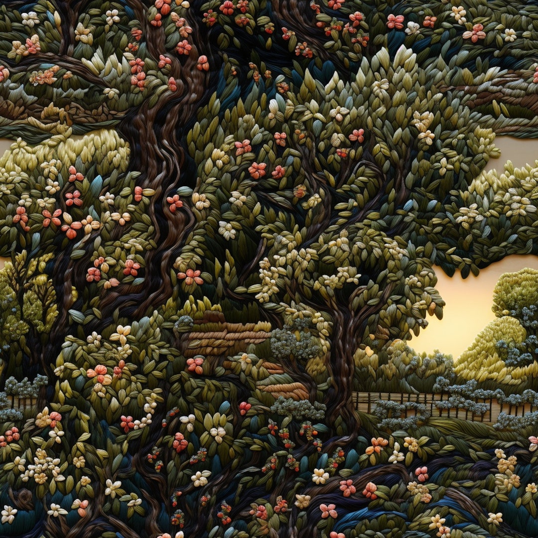 Scenic Wallpaper - Dark Funky Nature Landscape Wallpaper - William ...